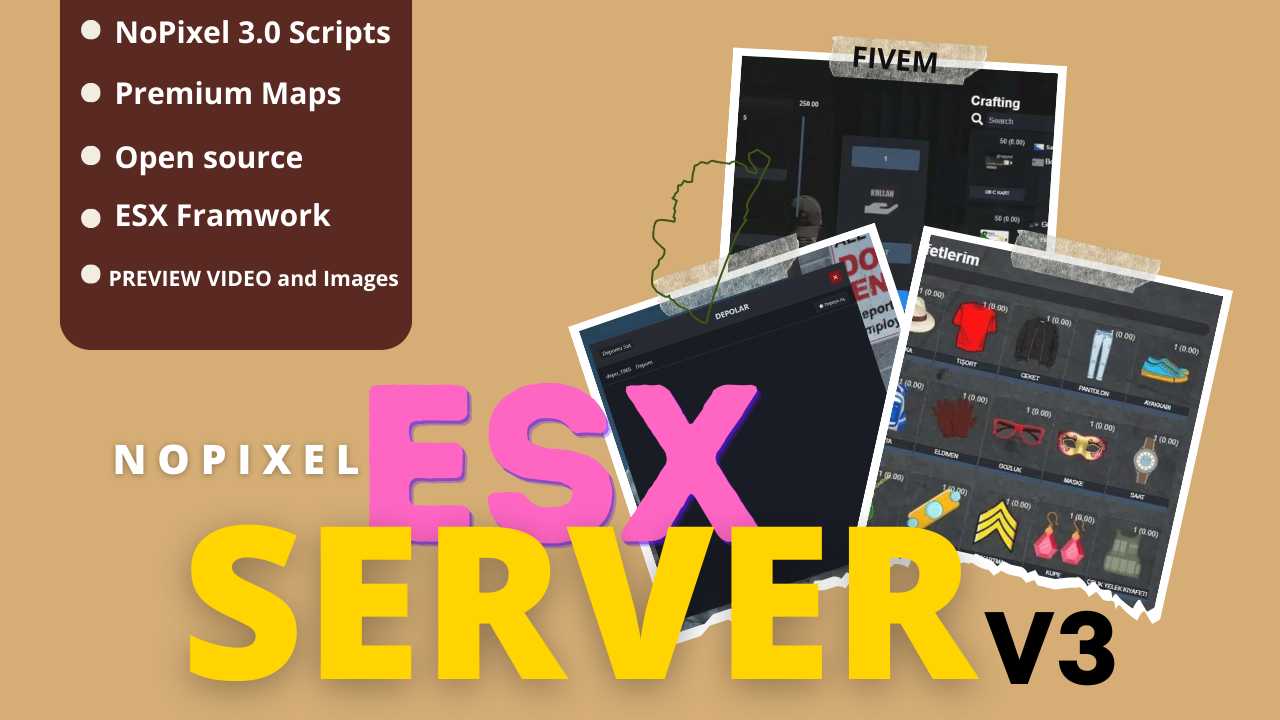 FiveM ESX Server : The Latest Premade Servers & Templates Now FiveM ESX Server : The Latest Premade Servers & Templates Now