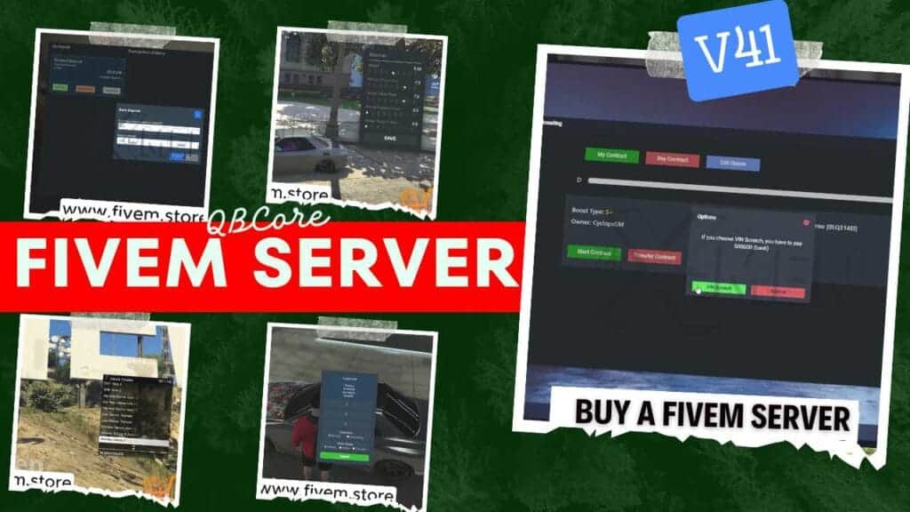 QBCore Server Files: Advance FiveM Experience with Qbus - FiveM Store