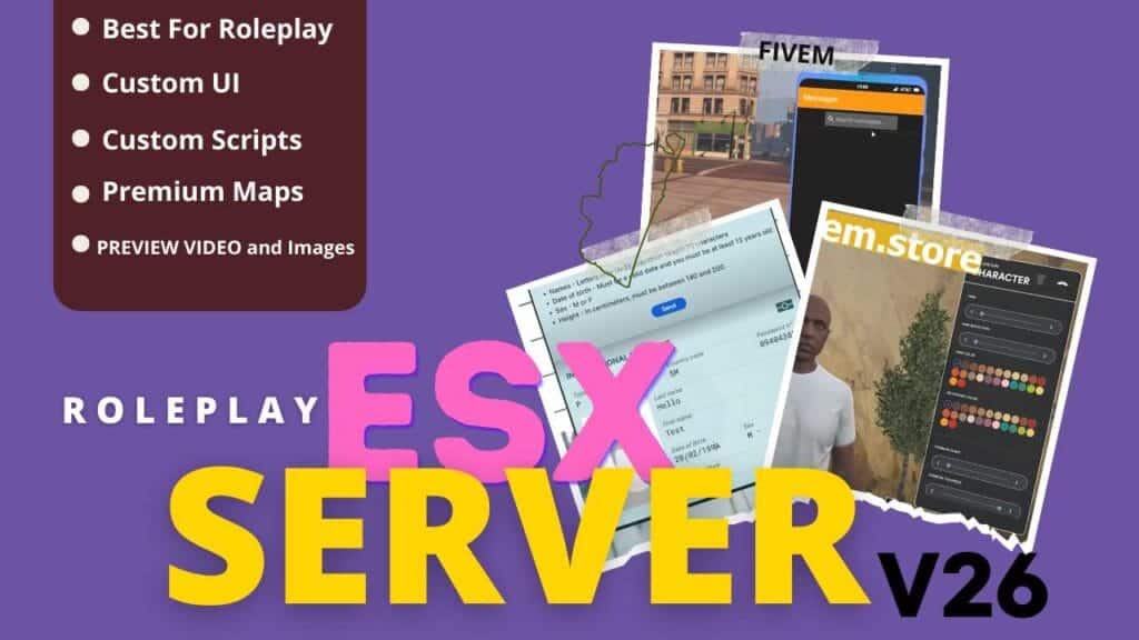 FiveM ESX Server : The Latest Premade Servers & Templates Now