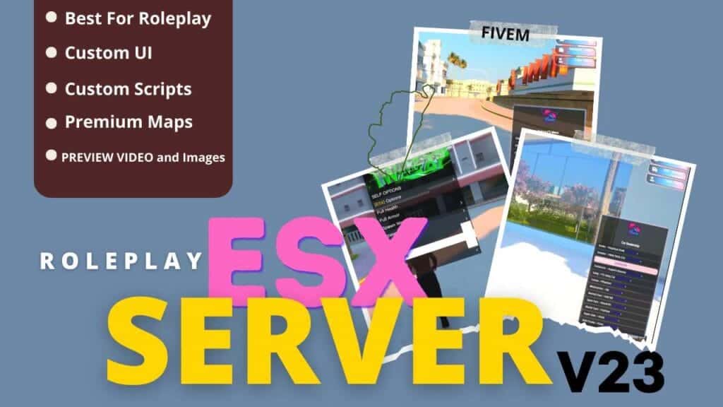 FiveM ESX Server : The Latest Premade Servers & Templates Now