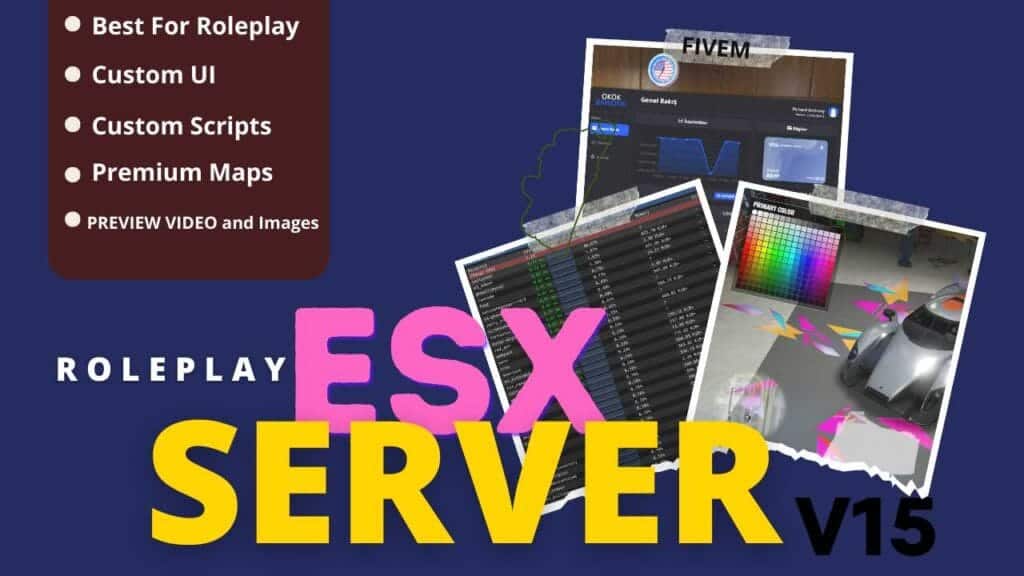 FiveM ESX Server : The Latest Premade Servers & Templates Now