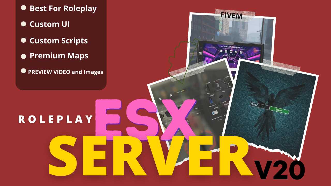 fivem full esx server - FiveM Store fivem full esx server - FiveM Store