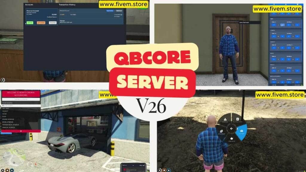 QBCore Server Files: Advance FiveM Experience with Qbus - FiveM Store