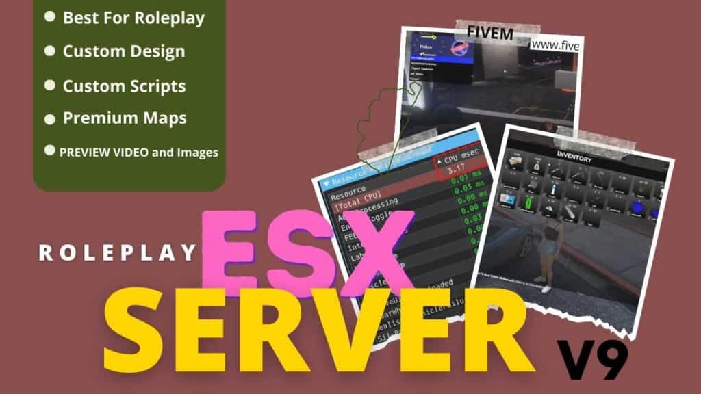 FiveM Server - Buy Best Custom QBcore Server & ESX Servers