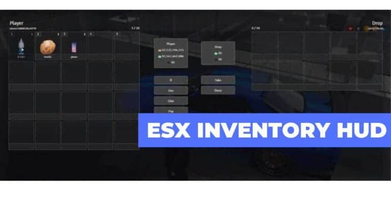 esx inventory hud - FiveM Store