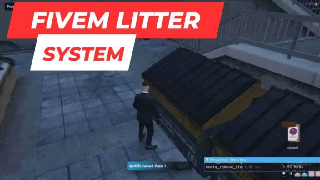 fivem Litter System - FiveM Store