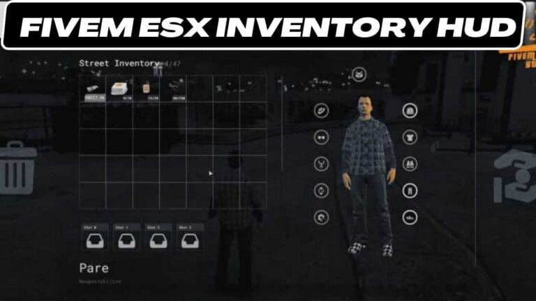 fivem esx inventory hud - FiveM Store