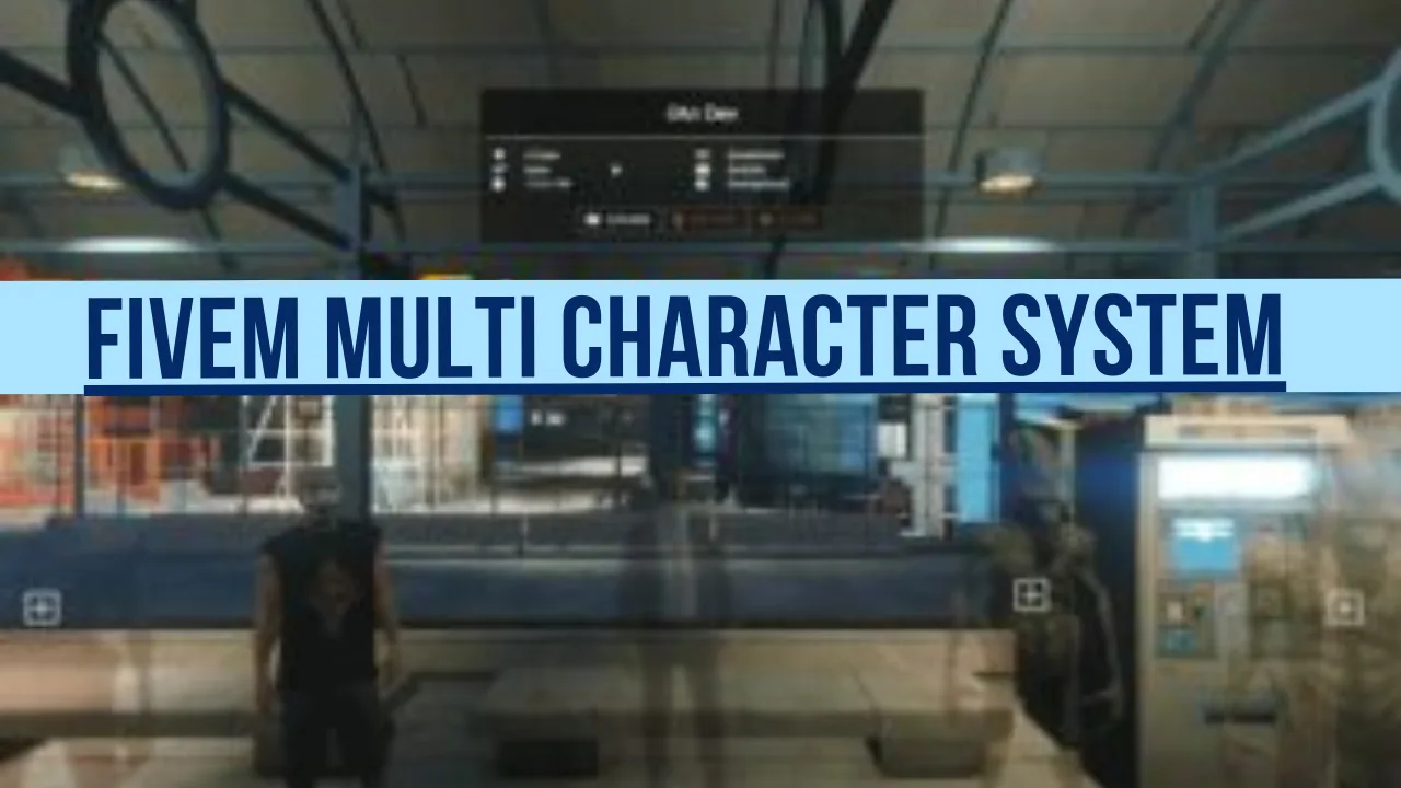 Multicharacter System V2 Fivem Store Fivem Mods Action 3D System