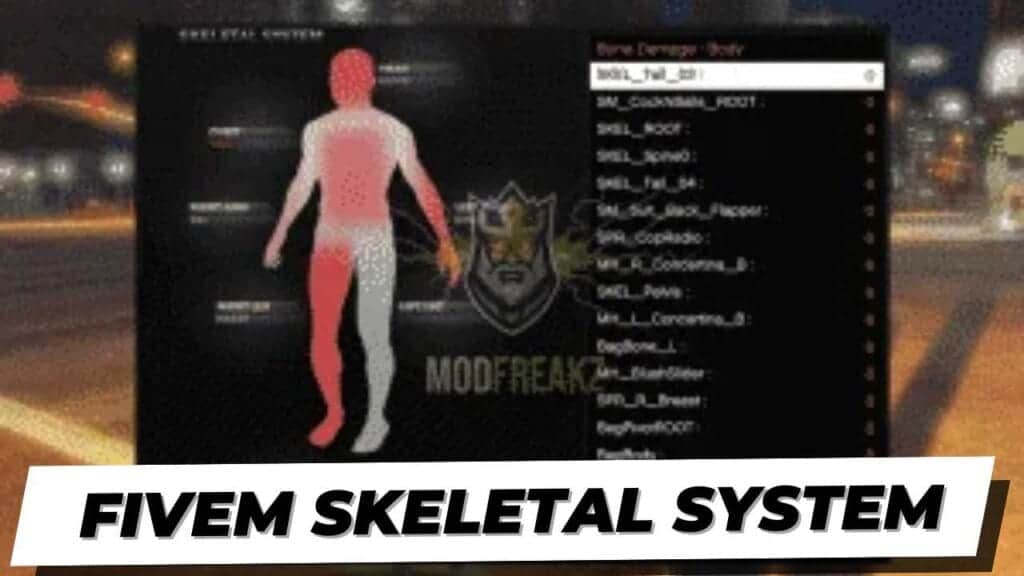 fivem skeletal system - FiveM Store