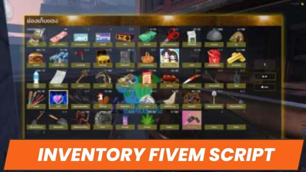 inventory fivem script - FiveM Store