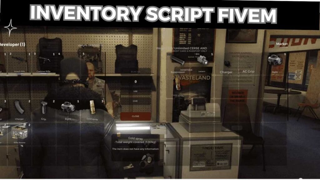 inventory script fivem - FiveM Store