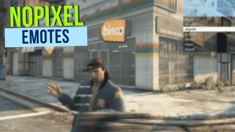 nopixel emotes - FiveM Store
