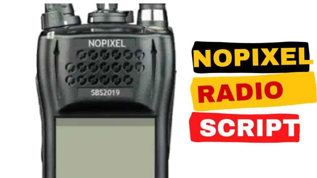 nopixel radio script - FiveM Store