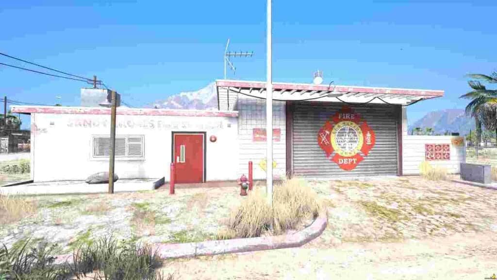 sandy shores fire station mlo fivem - FiveM Store