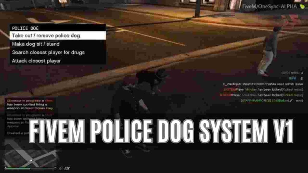 Fivem Police Dog System V1 - FiveM Store