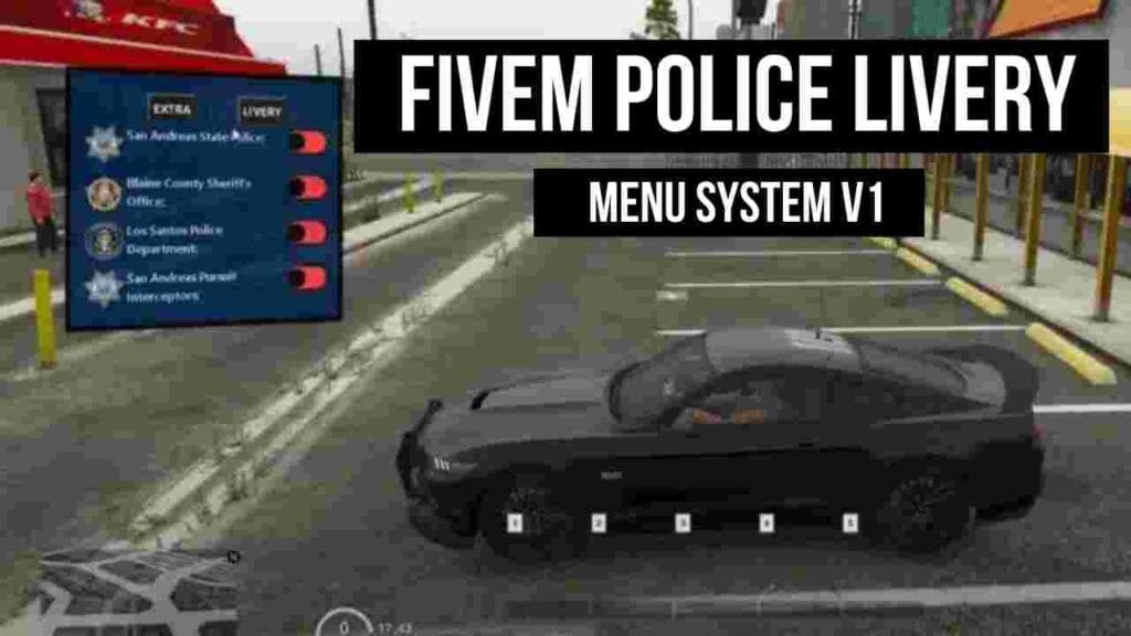 Fivem Police Livery Menu System V1 - FiveM Store