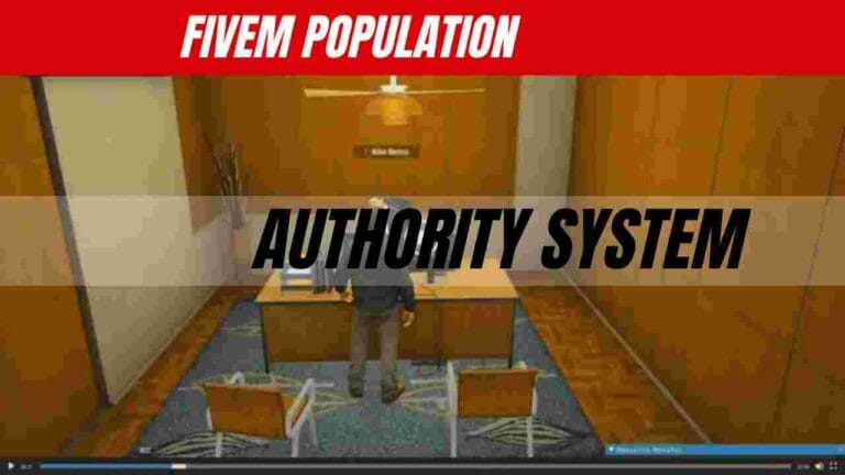 Fivem Population Authority System - FiveM Store