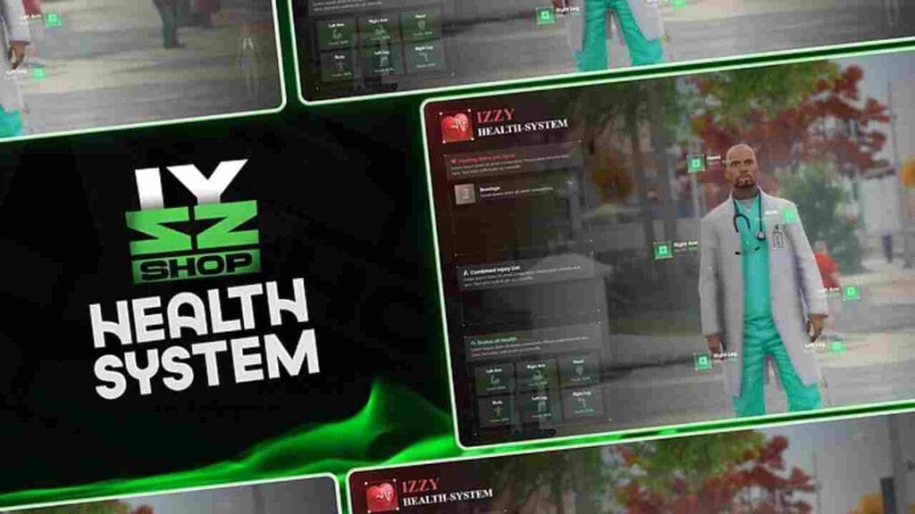 Fivem Advanced Health System V2 - FiveM Store