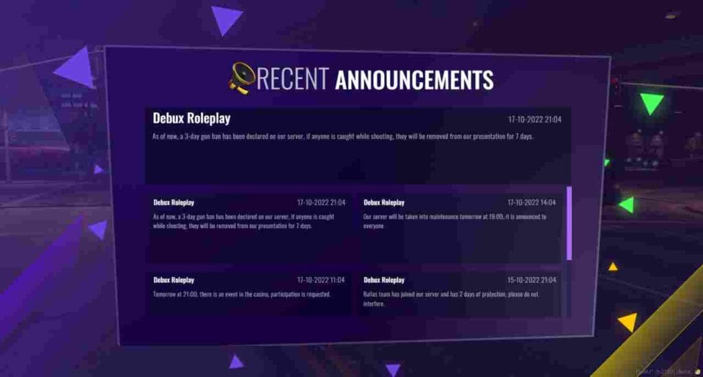 Fivem Announce Script - FiveM Store