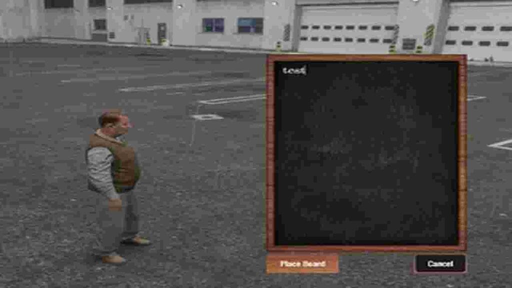 Fivem Chalkboard Signs - FiveM Store