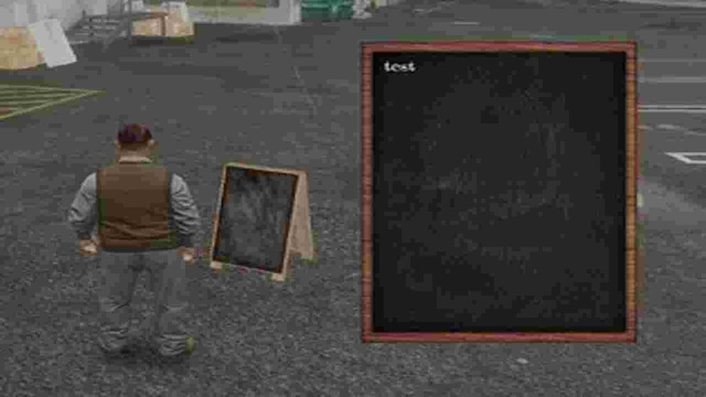 Fivem Chalkboard Signs - FiveM Store