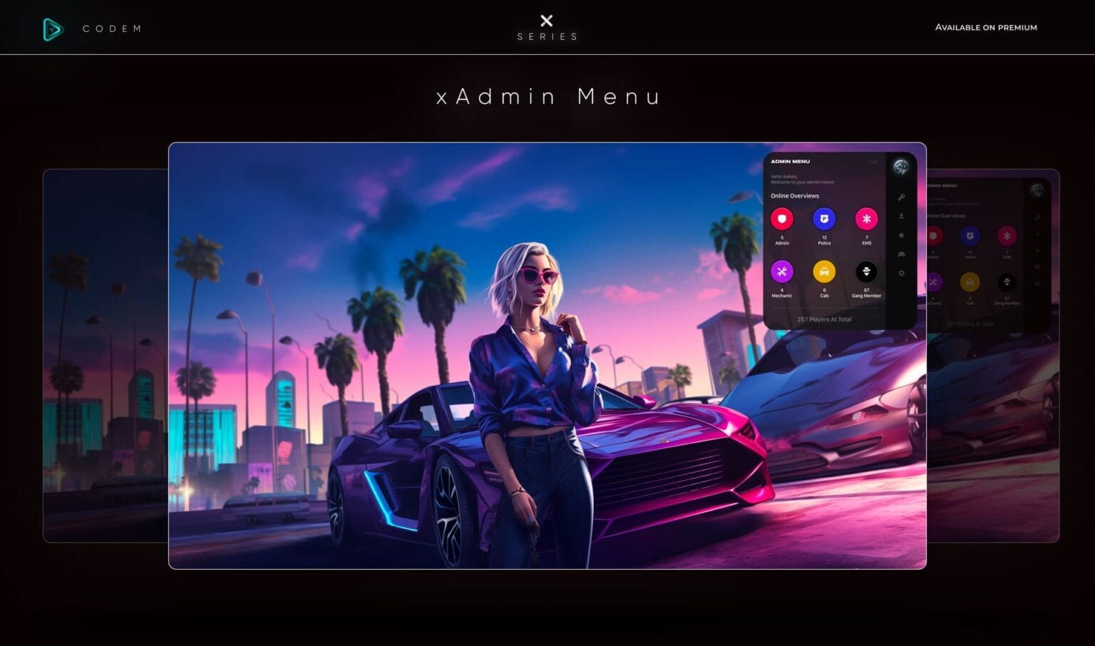 Fivem CodeM xAdminMenu - FiveM Store