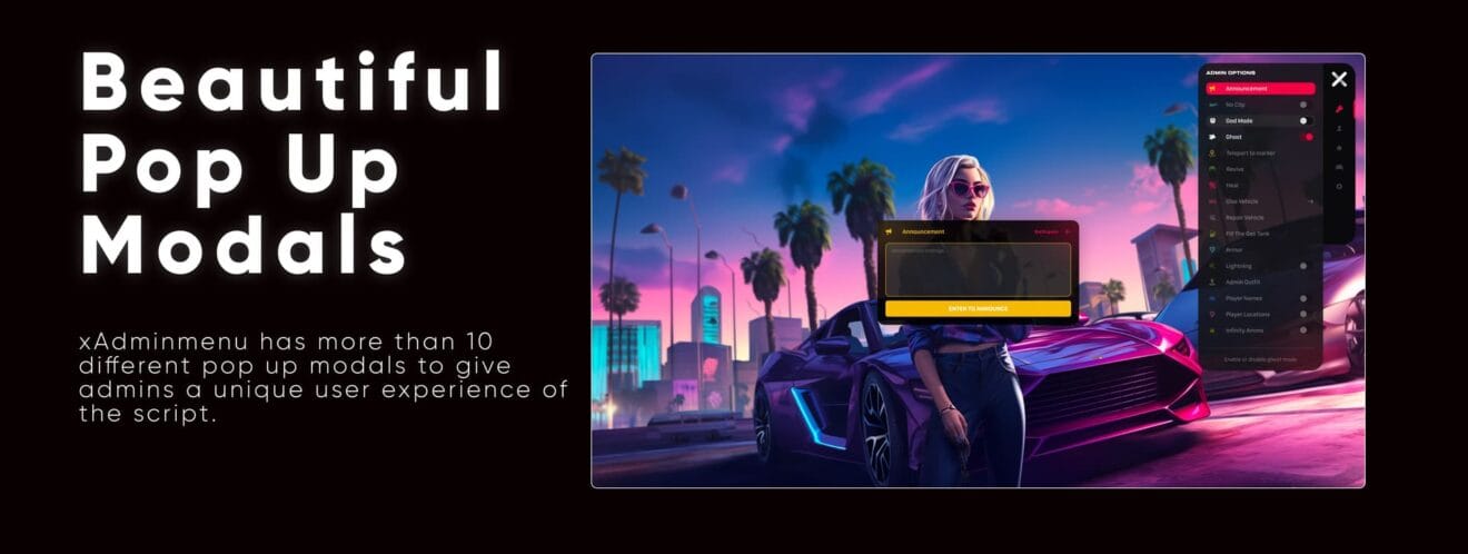 Fivem CodeM xAdminMenu - FiveM Store
