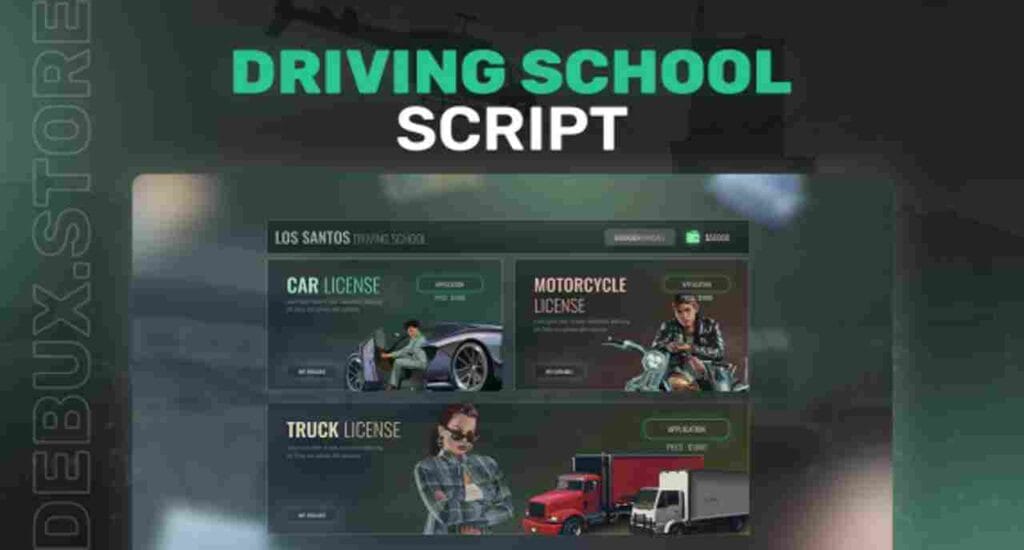 Fivem Driveschool Script - FiveM Store