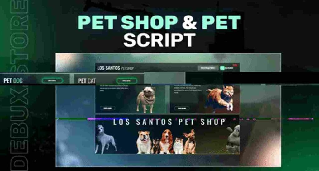 Fivem Pet Shop & Pet Script - FiveM Store