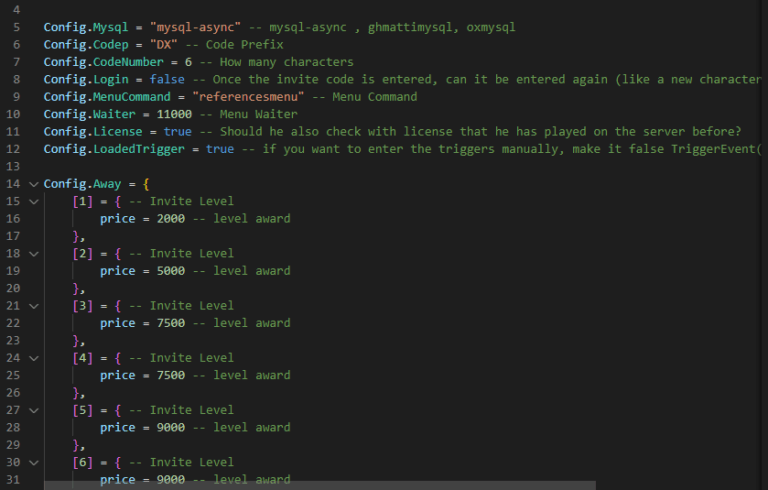 Fivem References System - FiveM Store