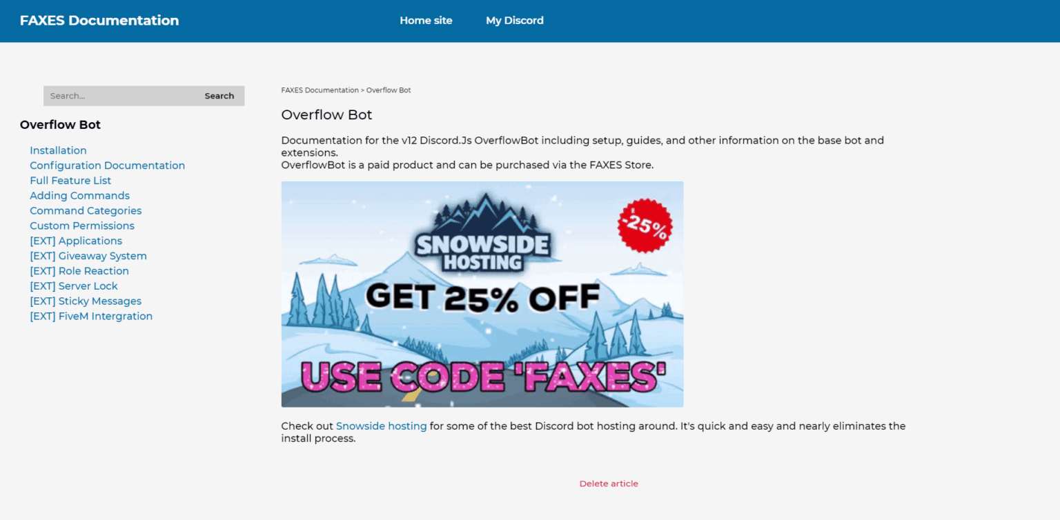Fivem Website Document - FiveM Store