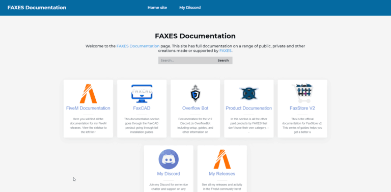 Fivem Website Document - FiveM Store