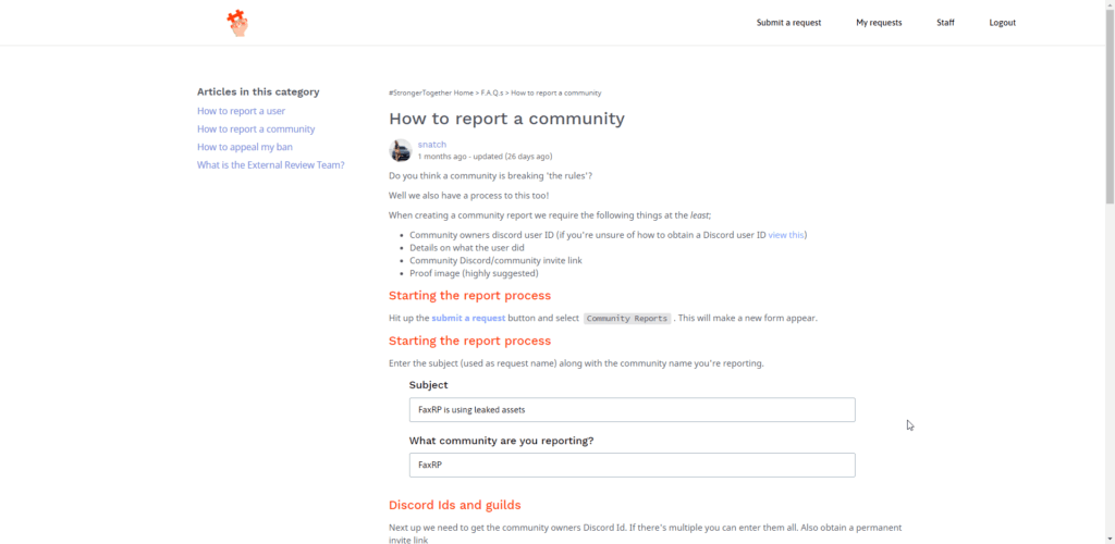Fivem Website Help Center - FiveM Store