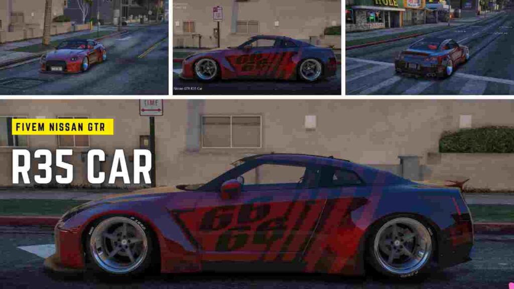 Fivem Nissan GTR R35 Car - FiveM Store