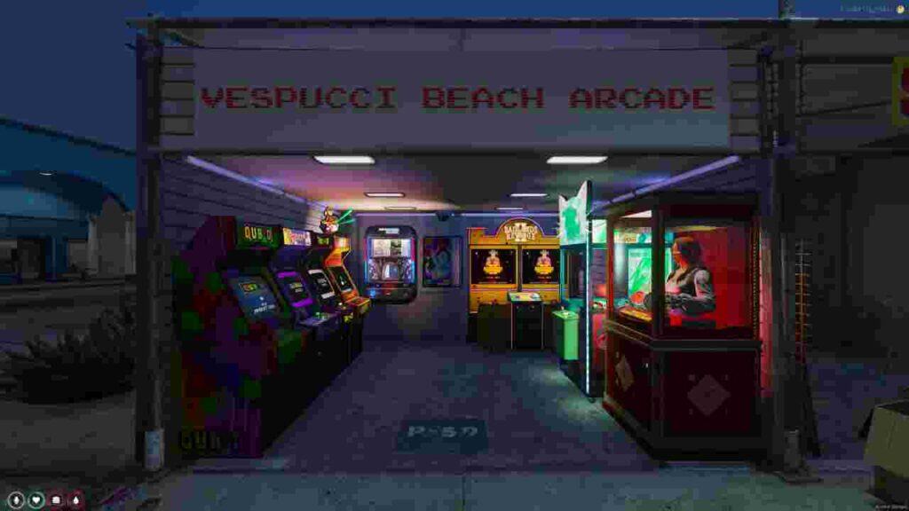 Fivem Vespuccis Beach Arcade - FiveM Store