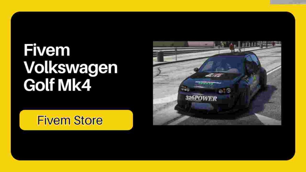 Fivem Volkswagen Golf Mk4 - FiveM Store