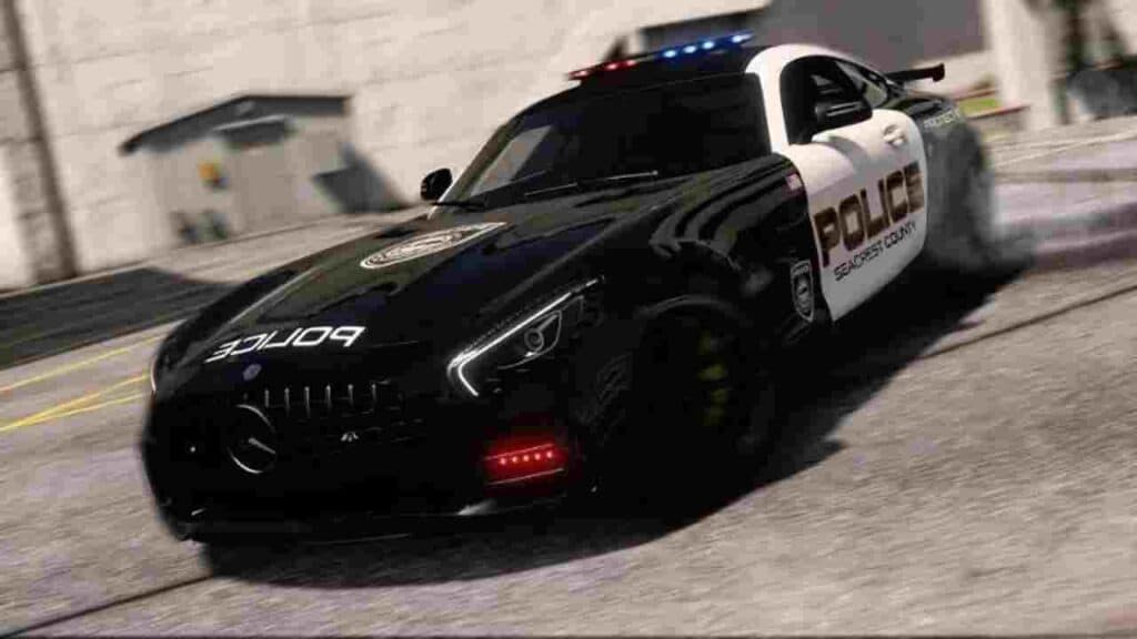 Fivem Mercedes-Benz AMG GT R 2017 | Police Vehicle - FiveM Store