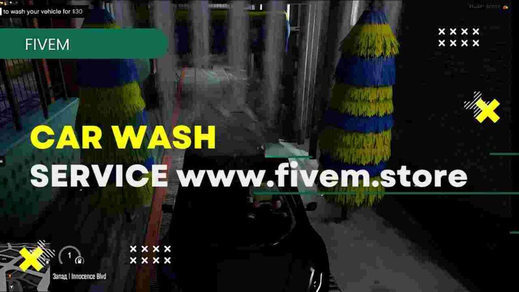 Fivem car wash Script - FiveM Store