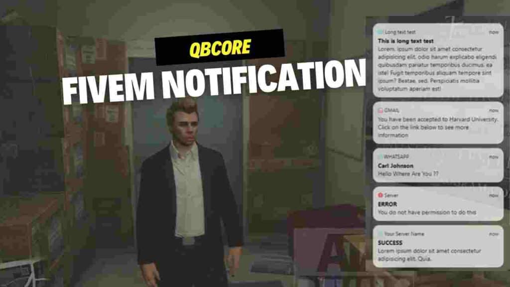 Fivem notification script - FiveM Store