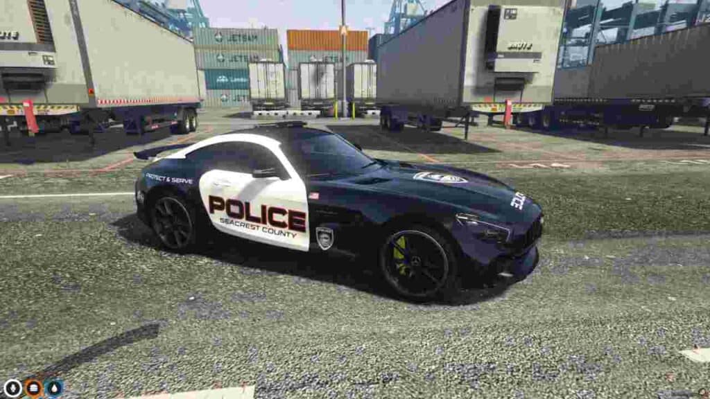Fivem Mercedes-AMG GT R (C190) Seacrest County | Police Vehicles ...