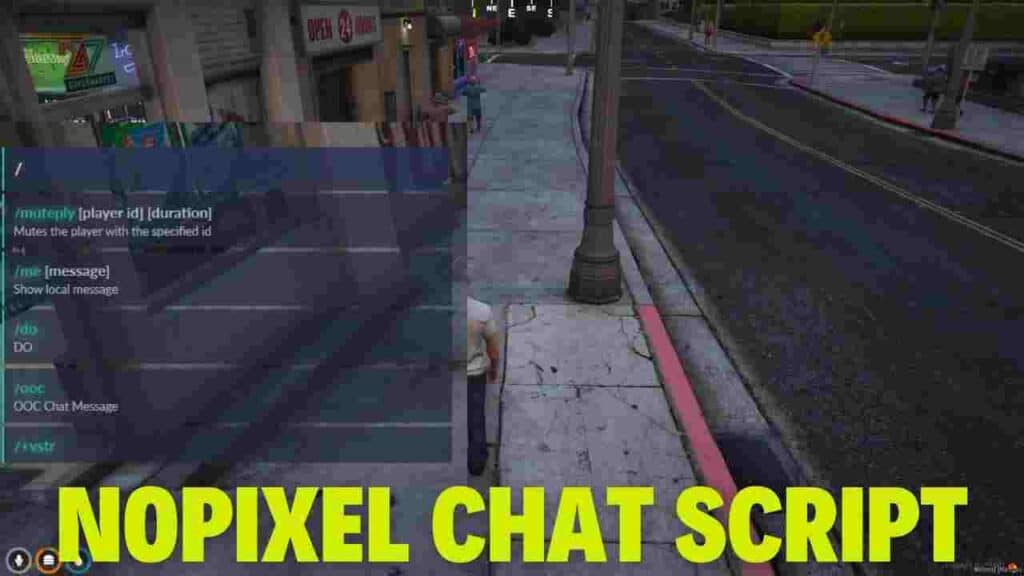 Fivem Nopixel chat script - FiveM Store