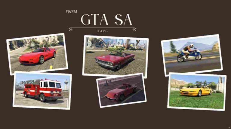 Fivem GTA SA Pack - FiveM Store