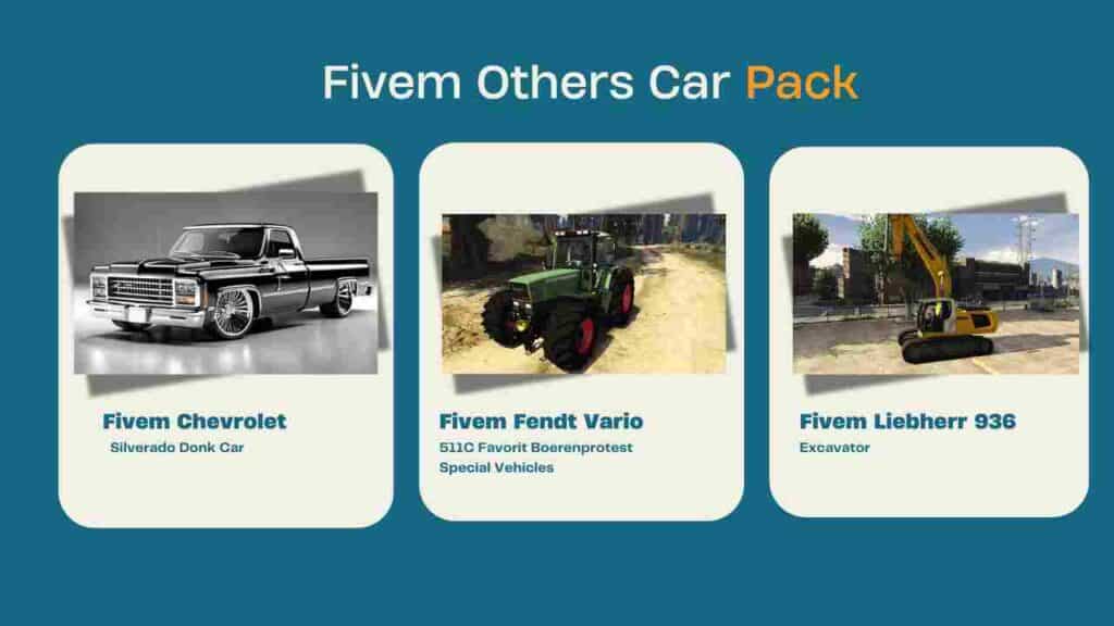 Fivem Others Car Pack - FiveM Store
