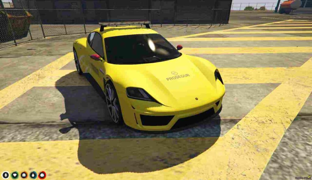 Fivem Porsche Taycan Car - FiveM Store