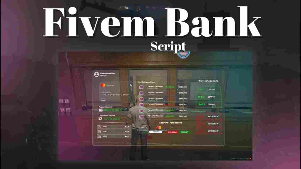 Fivem Bank Script - FiveM Store