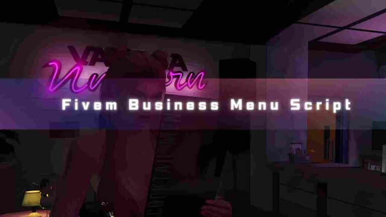 Fivem Business Menu Script - FiveM Store