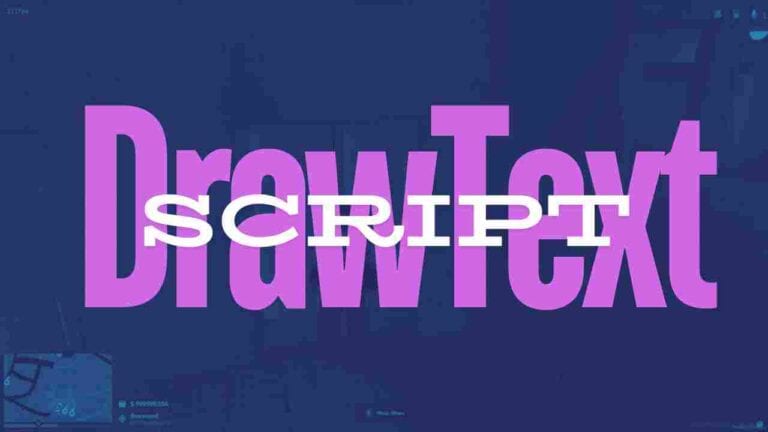 Fivem DrawText Script - FiveM Store