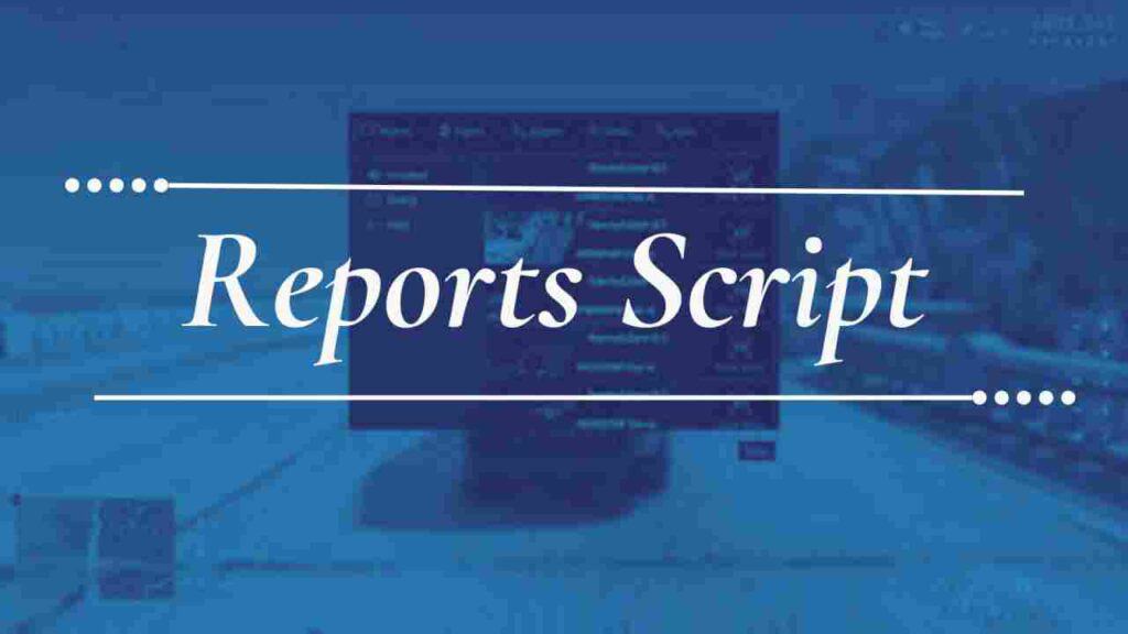Fivem Reports Script - FiveM Store