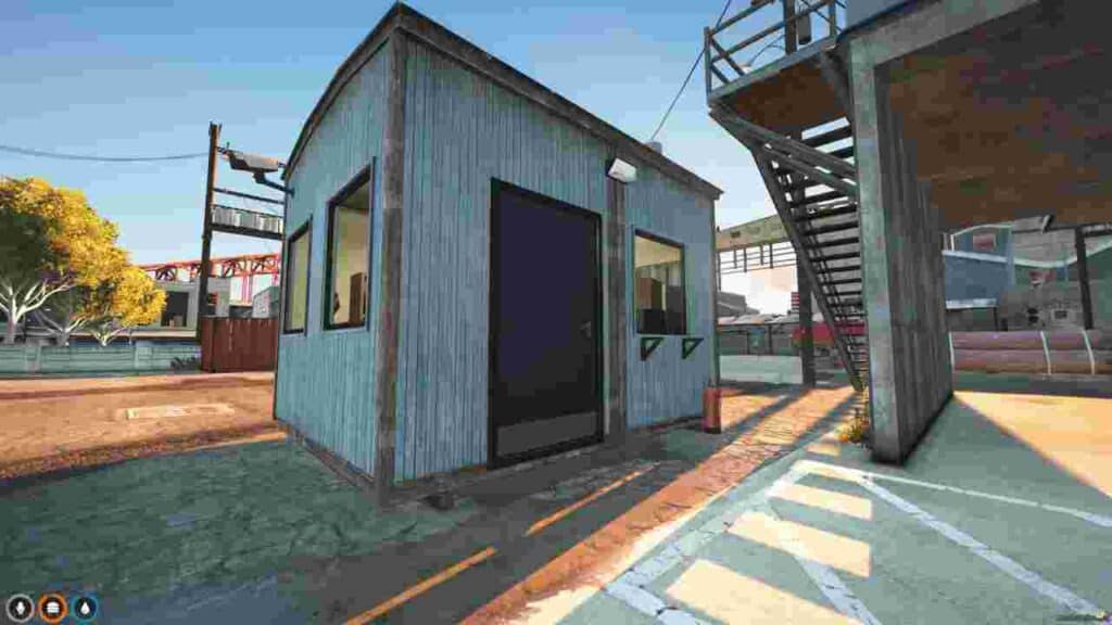 Fivem Security Guard Shack MLO - FiveM Store